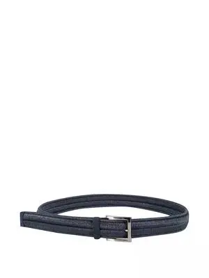 Orciani Linen Belt - Blue