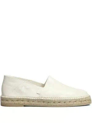 AMI Paris Leather Espadrilles