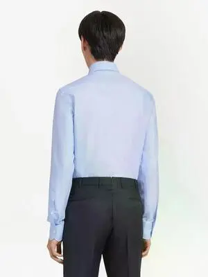 Zegna Trofeo Cotton Shirt - Blue
