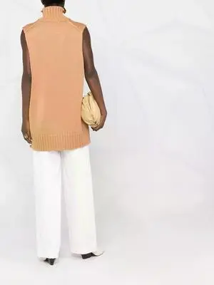 JIL SANDER Chunky-knit Sleeveless Top