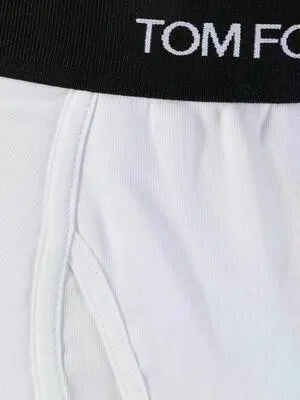 TOM FORD Logo-waistband Boxers - White