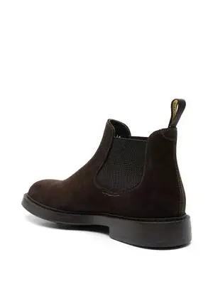 DOUCAL'S Suede Chelsea Boots - Brown