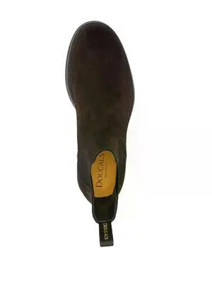 DOUCAL'S Suede Chelsea Boots - Brown