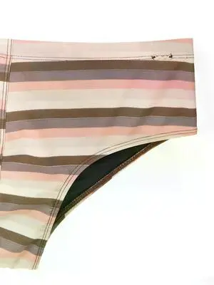 AMIR SLAMA Striped Swim Trunks - Multicolour