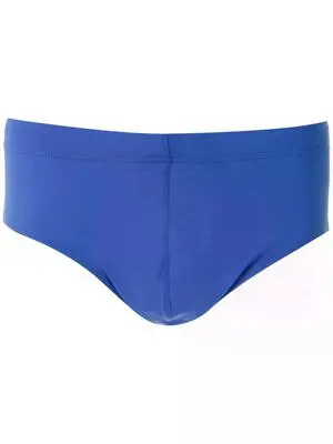 AMIR SLAMA Plain Trunks - Blue