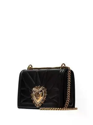 Dolce & Gabbana Devotion Shoulder Bag - Black