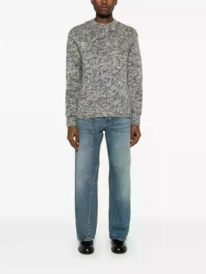 SUNFLOWER Mélange Merino Wool-blend Sweater