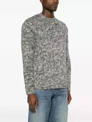 SUNFLOWER Mélange Merino Wool-blend Sweater