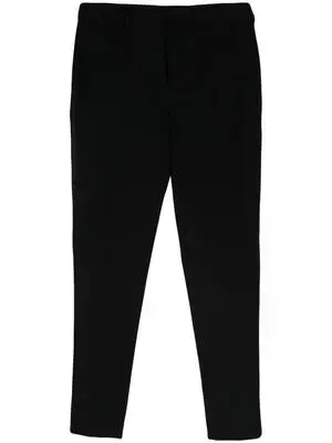 Saint Laurent High-rise Tailored Trousers - Black
