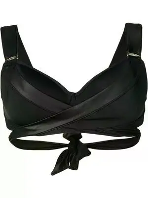 Marlies Dekkers Cache Coeur Plunge Balcony Bikini Top - Black