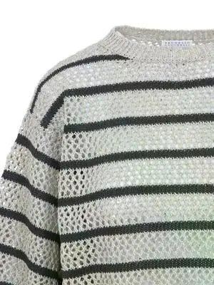 Brunello Cucinelli Striped Sweater