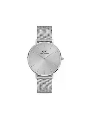 DANIEL WELLINGTON Petite Unitone 36mm Bracelet Watch - Silver