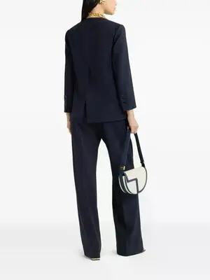 PATOU Collarless Twill Jacket