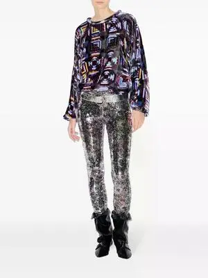 Isabel Marant Étoile Bella Sequinned Leggings