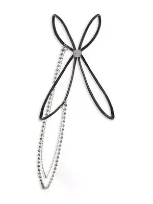 PUBLISHED BY Harness With Chain-link Detailing - Silver