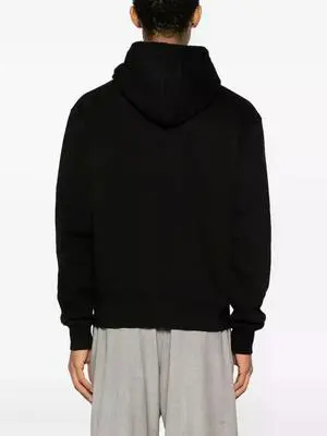 Jacquemus Embroidered Logo Hoodie - Black