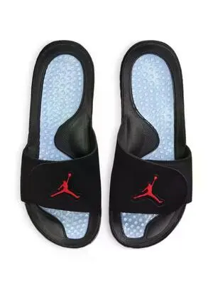 JORDAN Hydro 5 Metallic Slides - Black