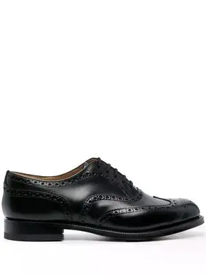 Church's Leather Oxford Brogues - Black
