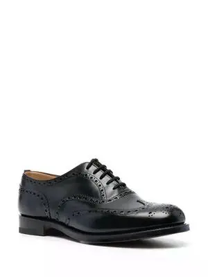 Church's Leather Oxford Brogues - Black