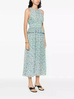 Ulla Johnson Adeline Midi Dress - Blue