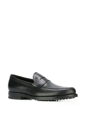 TOD'S Classic Penny Loafers - Black