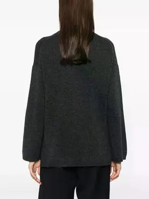 ALLUDE Cashmere Crew-neck Sweater