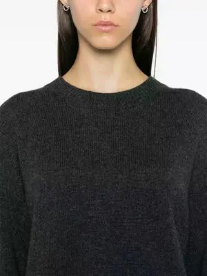 ALLUDE Cashmere Crew-neck Sweater