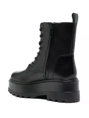 Calvin Klein Leather Platform Boots