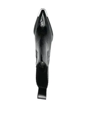 Rabanne 95mm Pointed-toe Boots