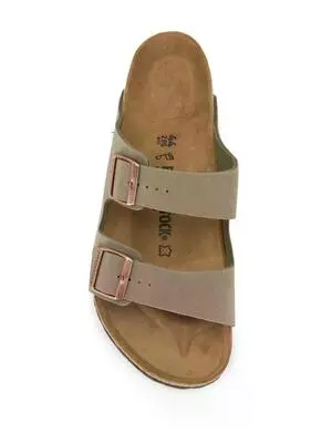 BIRKENSTOCK Arizona Buckle Sandals - Brown