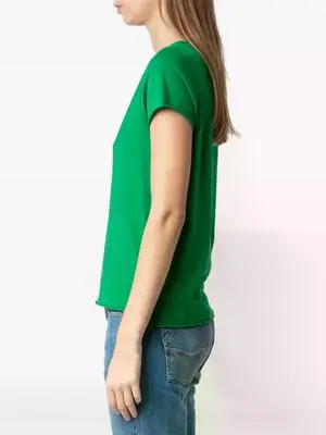 Zadig&Voltaire Henley T-shirt - Green