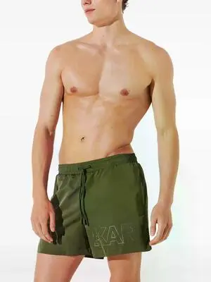 Karl Lagerfeld Logo-print Swim Shorts