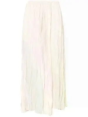 FORTE_FORTE Crinkled Midi Skirt