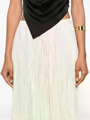 FORTE_FORTE Crinkled Midi Skirt