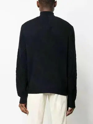 Corneliani Cable-knit Turtleneck Jumper