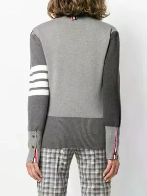 Thom Browne 4-bar V-neck Cardigan