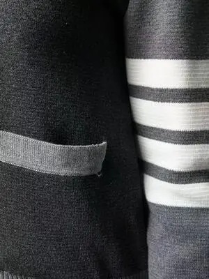 Thom Browne 4-bar V-neck Cardigan