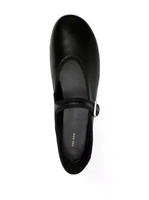 THE ROW Boheme Buckle-strap Ballet Flats