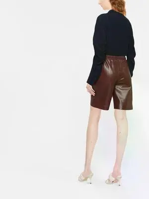 FERRAGAMO Keyhole-neck Long-sleeved Silk Blouse