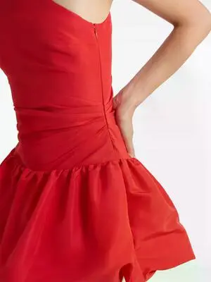 PATOU One-shoulder Bubble Mini Dress