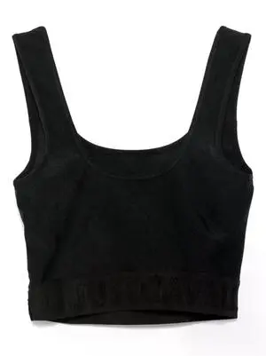 Just Cavalli Stretch-jersey Cropped Top