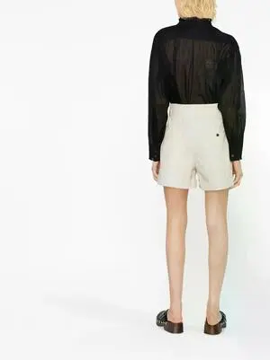 MARANT ETOILE Pamias Ruffled Blouse - Black