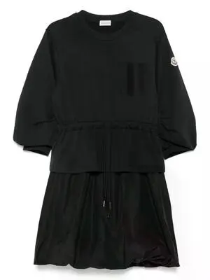 Moncler Logo-patch Mini Dress