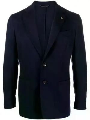 Colombo Single-breasted Wool Blazer
