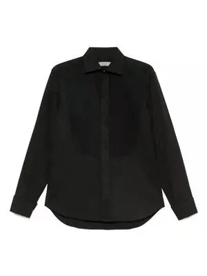 Canali Cotton Shirt - Black