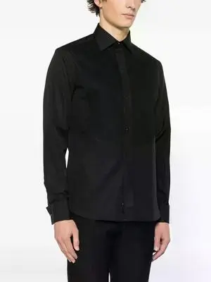 Canali Cotton Shirt - Black