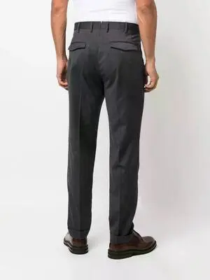 PT TORINO Tapered Slim-fit Trousers - Grey