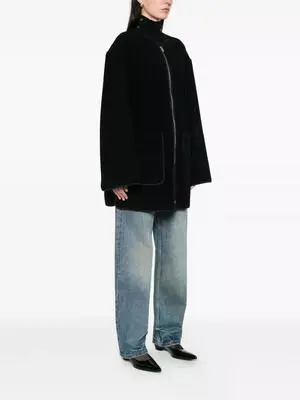 TOTEME Felted Zip-up Coat
