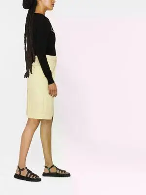 PATOU Logo-print Wool-blend Jumper