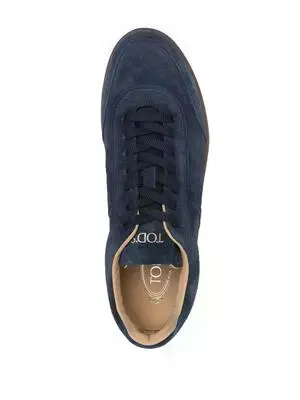 TOD'S Panelled Low-top Sneakers - Blue